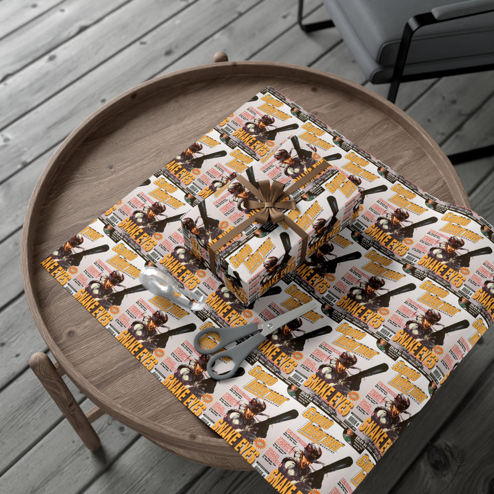 Game Informer 1998 Issue #67 "Metal Gear Solid" Gift Wrapping Paper ...